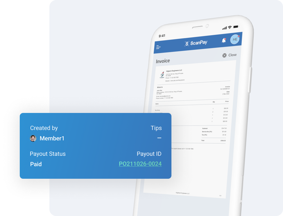 Powerful Invoice Creation & Payment Tracking