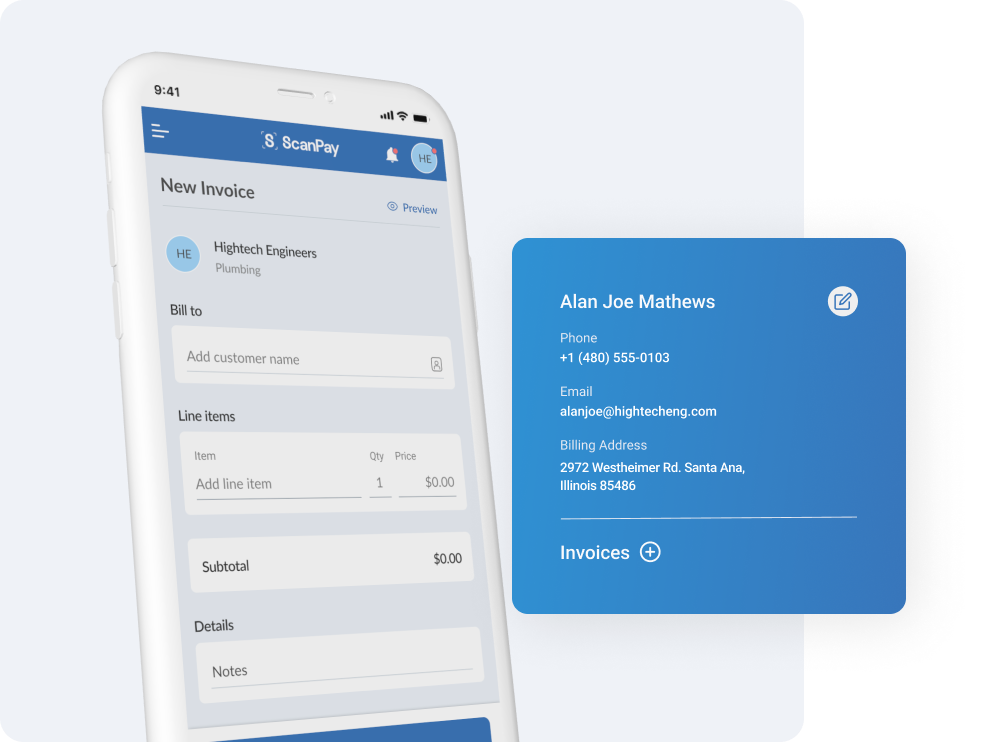 Powerful Invoice Creation & Payment Tracking